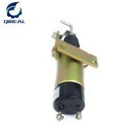 China 366-07197 Excavator Stop Solenoid 12V 24V Fuel Shut Off Solenoid Valve for sale