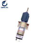 China 1504-12C2U1B1S1 Excavator Electrical Parts Flameout Solenoid Valve for sale