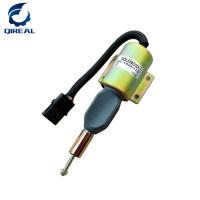 China Excavator solenoid valve 3926412 DC 24V Shutoff solenoid valve 6CT Engine for sale