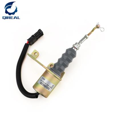 China for  excavator spare parts 12v shut off solenoid valve 3974947 SA-3742-24 SD008A2 for sale