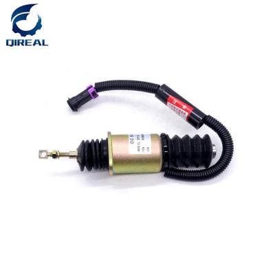 China Excavator Parts DT118 24V Diesel Engine Stop Solenoid 612600080681 for sale