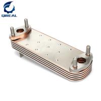 China SK200-8 SK210-8 SK250-8 SK260-8 J05E Engine Oil Cooler VH157121880A for sale