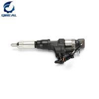 China SK330-8 SK350-8 J08 Diesel Fuel Injectors Common Rail Engine Parts  095000-6593 for sale