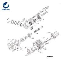 China MAIN PUMP REPAIR KIT T5VP2D25 FOR CRAWLER EXCAVATOR R55-7 - R55-7 HYDRAULIC for sale