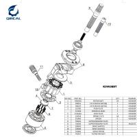 China Hydraulic Main Pump Parts K3V63dt for sale