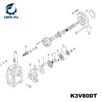 China Hydraulic Main Pump Parts  K3V80DT-100L for sale