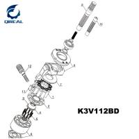 China Excavator Spare Parts K3V112DT K3V112BDT Hydraulic Main Pump Parts for sale