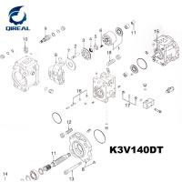China Hydraulic Main Pump Parts K3V140DT for sale