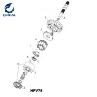 China Excavator Spare Parts HPV75 Hydraulic Main Pump Repair Kit for sale
