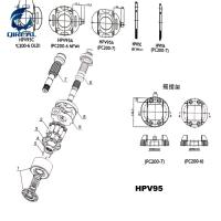 China Construction Machinery Parts HPV95 Pump Repair Parts For Excavator PC200 220-6/7 PC300-7/8 PC400-6/7 for sale