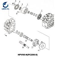 China Construction Machinery Parts HPV95 Hydraulic Pump Parts PC200-8 Pump Repair Kit for sale