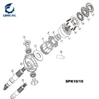 China Construction Machinery Parts HPK055 Hydraulic Main Pump Repair Parts For Hitachi ZAX110 120 ZX120-6 for sale