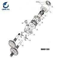China Construction Machinery Parts SBS80 Hydraulic Main Pump Repair Parts For E312 Excavator for sale
