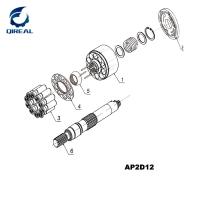 China Excavator Hydraulic Parts PVD2B36/38/40 Series Hydraulic Pump Parts for sale