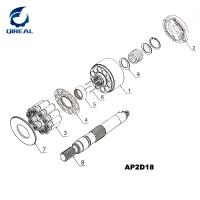 China Excavator Spare Part Ap2d12 Ap2d14 Hydraulic Pump Parts for sale