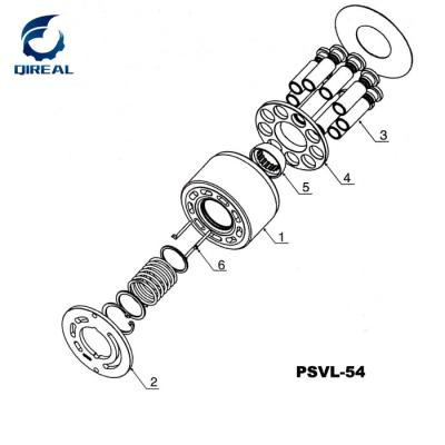 China Psvl-54 Pilot Pump Repair Parts for Kx161 Kubota Excavator for sale