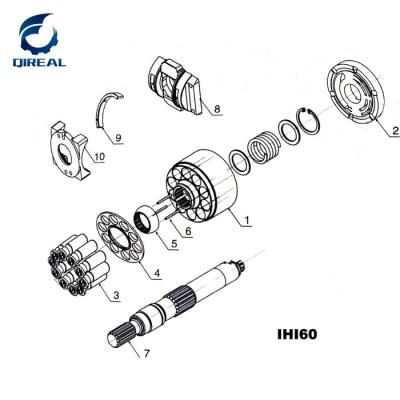 China Hydraulic Main Pump Repair Parts Kit for IHI60 for sale
