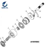 China Hydraulic Pump Spare Parts Rexroth A10vo60 A10vo63 Rotary Group for sale