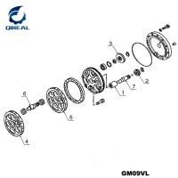 China High quality GM06VL GM07VA GM09VL GM18VL Excavator Travel Motor Parts for sale