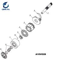 China A10VO28 A10VO45 A10VO60 A10VO63 A10VO71 A10VO74 A10VO100 A10VO140 Rotary Group Repair Kit for sale