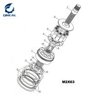 China Swing Motor Spare Parts Jmf29 Jmf33 Jmf36 Jmf43 Jmf47 Jmf53 Jmf64 Jmf80 Jmf151 for sale