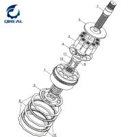 China Swing Motor Spare Parts M2X120 M2X150 M2X170 M5X130 M5X180 Pump Repair Kit for sale
