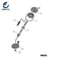 China MB38 Hydraulic Swing Motor Spare Parts Repair Kit For PC45R-8 Excavator for sale
