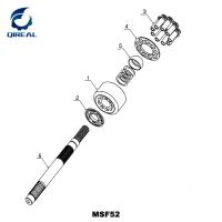 China EX60 Excavator Msf52 Hydraulic swing motor repair spare parts for sale