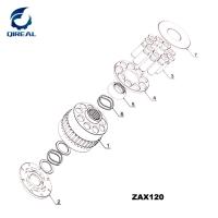 China EX60 Excavator Msf52 Hydraulic swing motor repair spare parts for sale