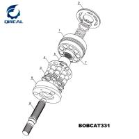 China Swing Motor MSG-27P Hydraulic Motor Accesories Repair Kits for sale