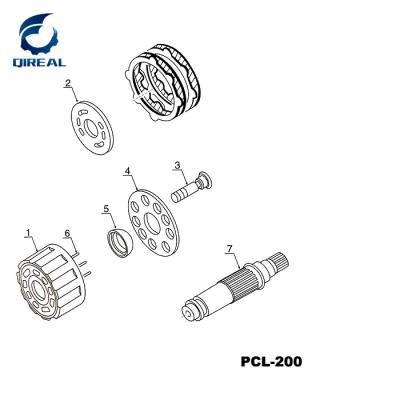 China PCL-200-18B Hydraulic Swing Motor Spare Parts Repair Kit for Yuchai YC55 Excavator for sale
