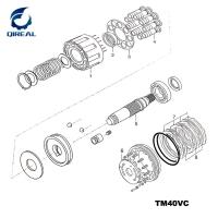 China Excavator Travel Motor Repair Kit Gm35vl Final Drive Parts for sale