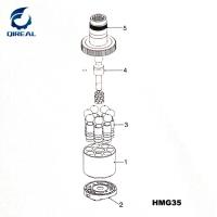 China HMG35 Series Spare Parts Travel Motor Kits for sale