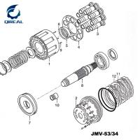 China MAG-33P Travel Motor Excavator Parts for sale