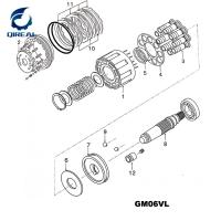 China GM06VL GM07VA GM09VL GM18VL Excavator Travel Motor Parts for sale