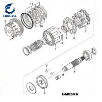 China Travel Motor Spare Part GM05VA Final Drive Hydraulic Repair Kits for sale