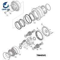 China TM40VC Excavator Final Drive Track Motor Parts for sale