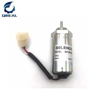 China Excavator parts EX55/60/70 Flameout Solenoid Valve Switch 897329-5680 for sale