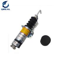 China Engine parts 12V 24V Stop Solenoid Fuel Shut off Solenoid Valve 366-07197 for sale