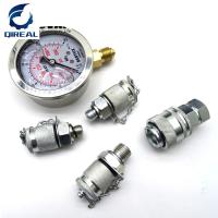China Excavator Loader Pressure Gauge Hydraulic Pump Test Gauge Hydraulic Gauge for sale