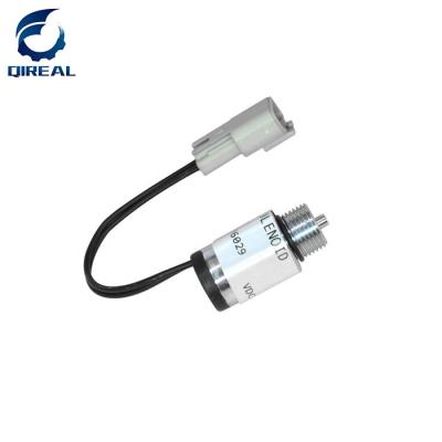 China For Loaders 963 S100 S130 S150 S160 S175 S185 S205 Stop Solenoid Valve 12V 24V Fuel Shutoff Solenoid 6676029 for sale