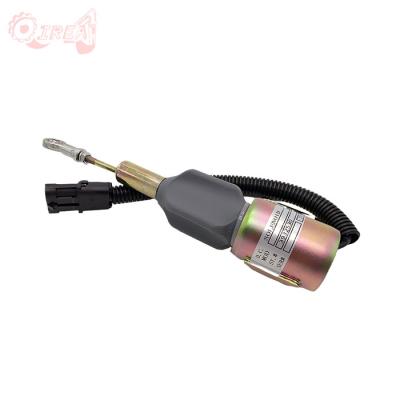China 3932530 Excavator Electrical Parts Diesel Engine Shut Off  Stop Solenoid Valve 3935430 3939019 for sale