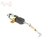 China D59-105-05 Excavator Electrical Parts For D6115 24V Engine Fuel Shutdown Flameout Solenoid Valve for sale