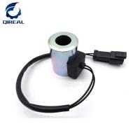 China Standard Size Excavator Electrical Parts E330D E336D Solenoid Valve Coil for sale