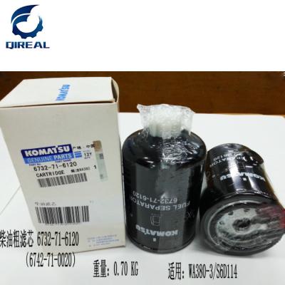 China 6732716120 6732-71-6120 Fuel Water Separator For WA380-3 / S6D114 for sale