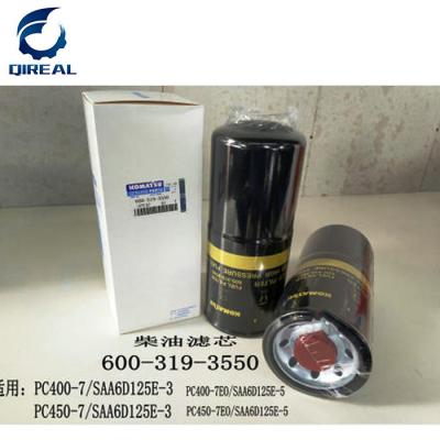 China Excavator Sapre Part  PC400-7 PC450-7  Fuel Filter 600-319-3550 for sale
