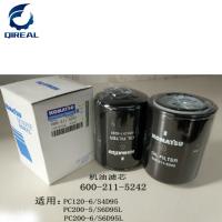 China PC200-5-6 Excavator Oil Filter Element 600-211-5242 for sale