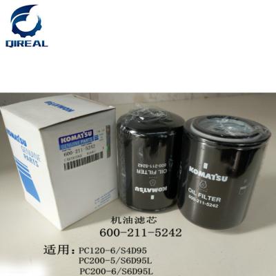 China PC200-5-6 Excavator Oil Filter Element 600-211-5242 for sale
