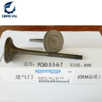 China SPARE PARTS 6207-41-4110M INTAKE VALVE FOR PC60-3-5-6-7 4D95 for sale