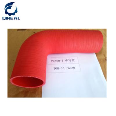 China PC400-7 Excavators Spare Parts Cooling Hose 208-03-76630 for sale